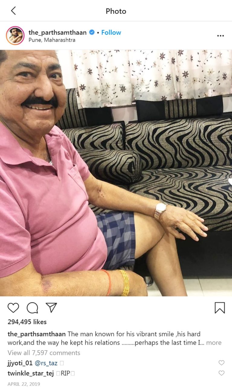 Parth Samthaan Wiki, Age, Caste, Wife, Family, Net Worth